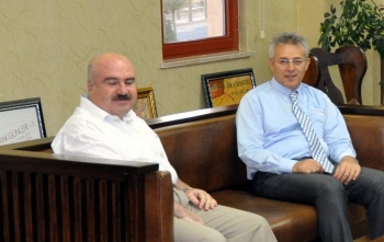 Vali’den Rektör Omay’a ziyaret