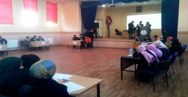 Midyat’ta 'Aziz Sancar Bilim Olimpiyatları' yarışması yapıldı