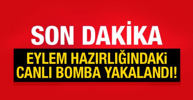 Canlı bomba yakalandı Canlı bomba yakalandı