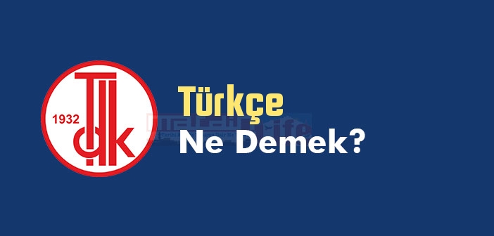 Türkçe ne demek? TDK'ya göre Türkçe kelime anlamı nedir? Türkçe sözlük ... Türkçe ne demek? TDK'ya göre Türkçe kelime anlamı nedir? Türkçe sözlük ...