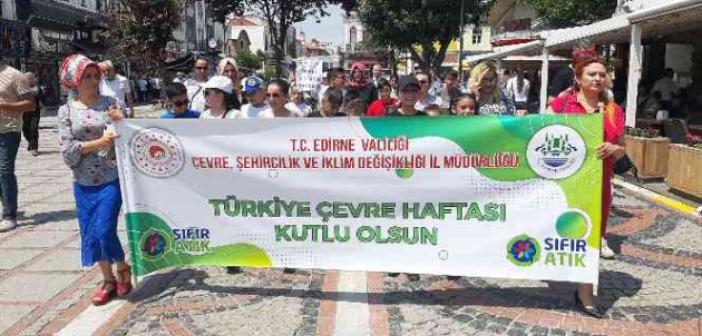 Dünya Çevre Günü ’İlk adım çevre yürüyüşü’ ile kutlandı