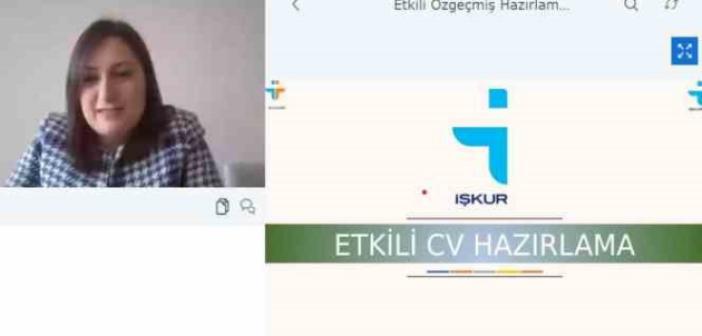 Etkili özgeçmiş hazırlamanın püf noktaları anlatıldı Etkili özgeçmiş hazırlamanın püf noktaları anlatıldı