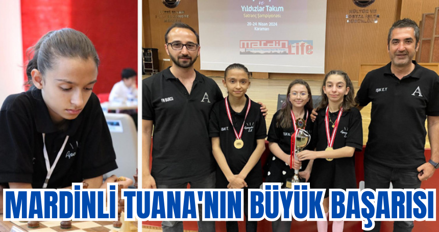 Mardinli Tuana'nın büyük başarısı