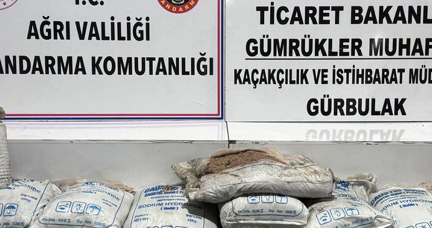 Ağrı'da yapılan operasyonda 240 kilogram eroin ele geçirildi