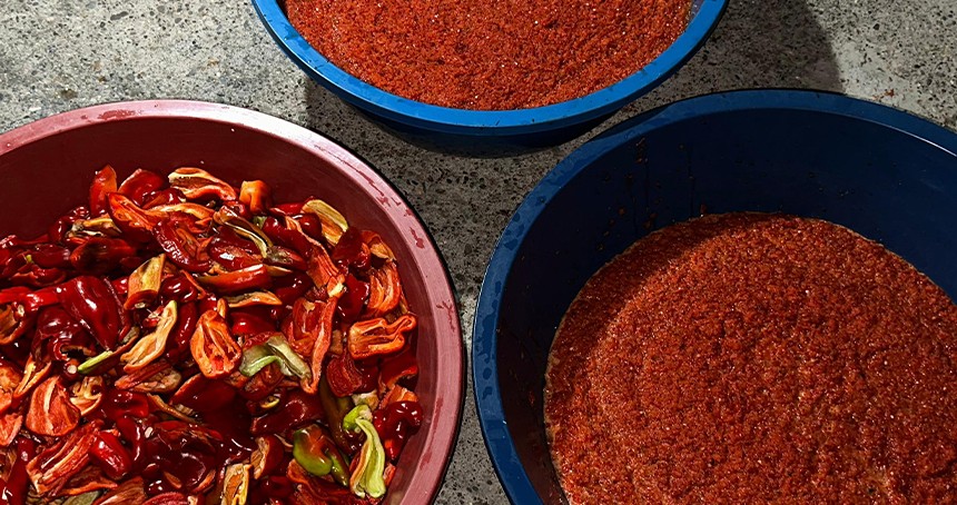 Eski usul salça yapımı ve püf noktaları