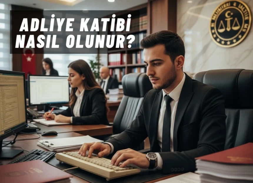 Adliye katibi nasıl olunur? Adliye katibi maaşları ne kadar 2025?