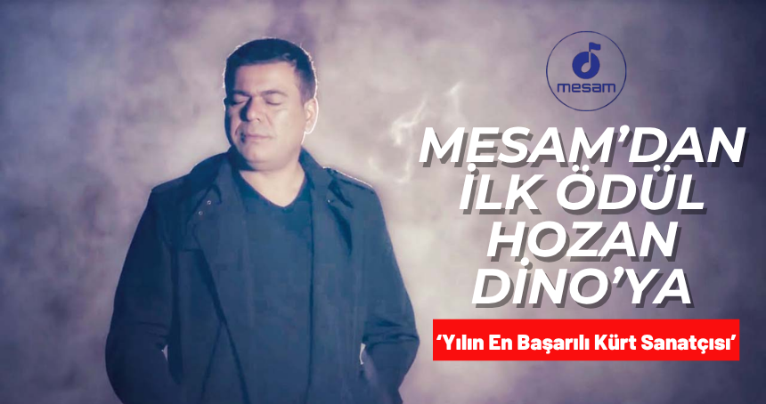 MESAM’dan bir ilk: Hozan Dîno’ya Ödül