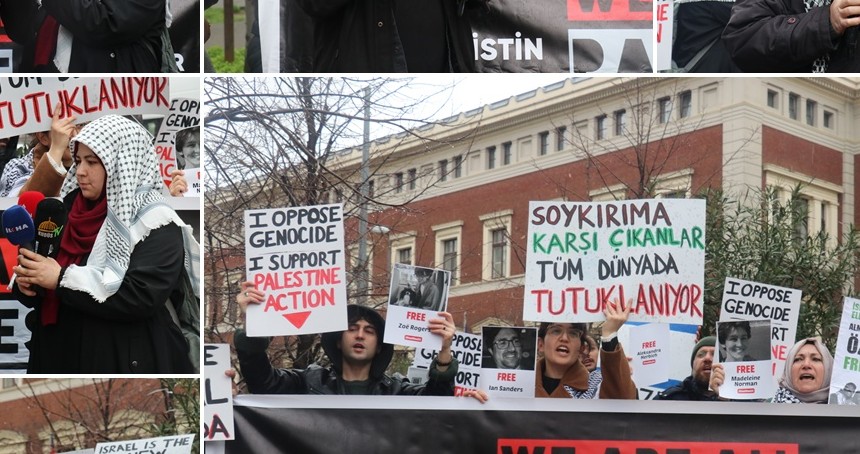 Alman Konsolosluğu'nda "Filistin eylemlerinde tutuklananlar serbest ...